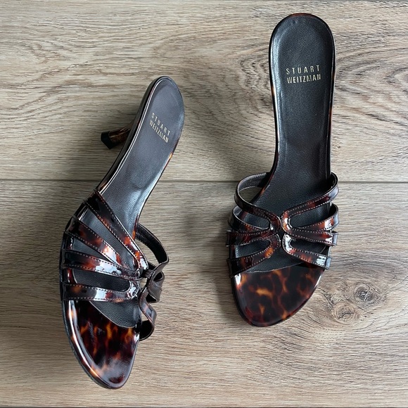 Stuart Weitzman | Shoes | Stuart Weitzman Tortoise Shell Patent Leather ...